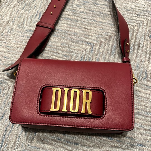 Dior | Bags | Christian Dior Leather Evolution Shoulder Bag | Poshmark